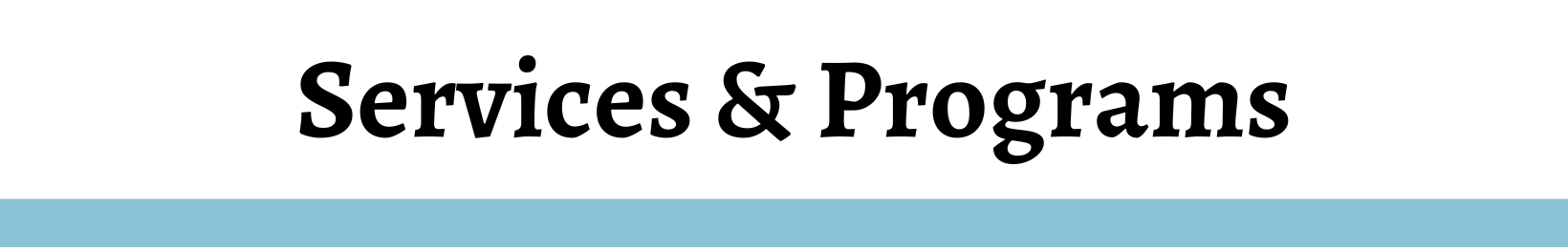 Services and Programs – Cochrane Temiskaming Resource Centre- CTRC